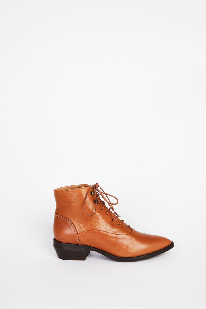 WEST LACE UP ANKLE BOOT – Intentionally Blank