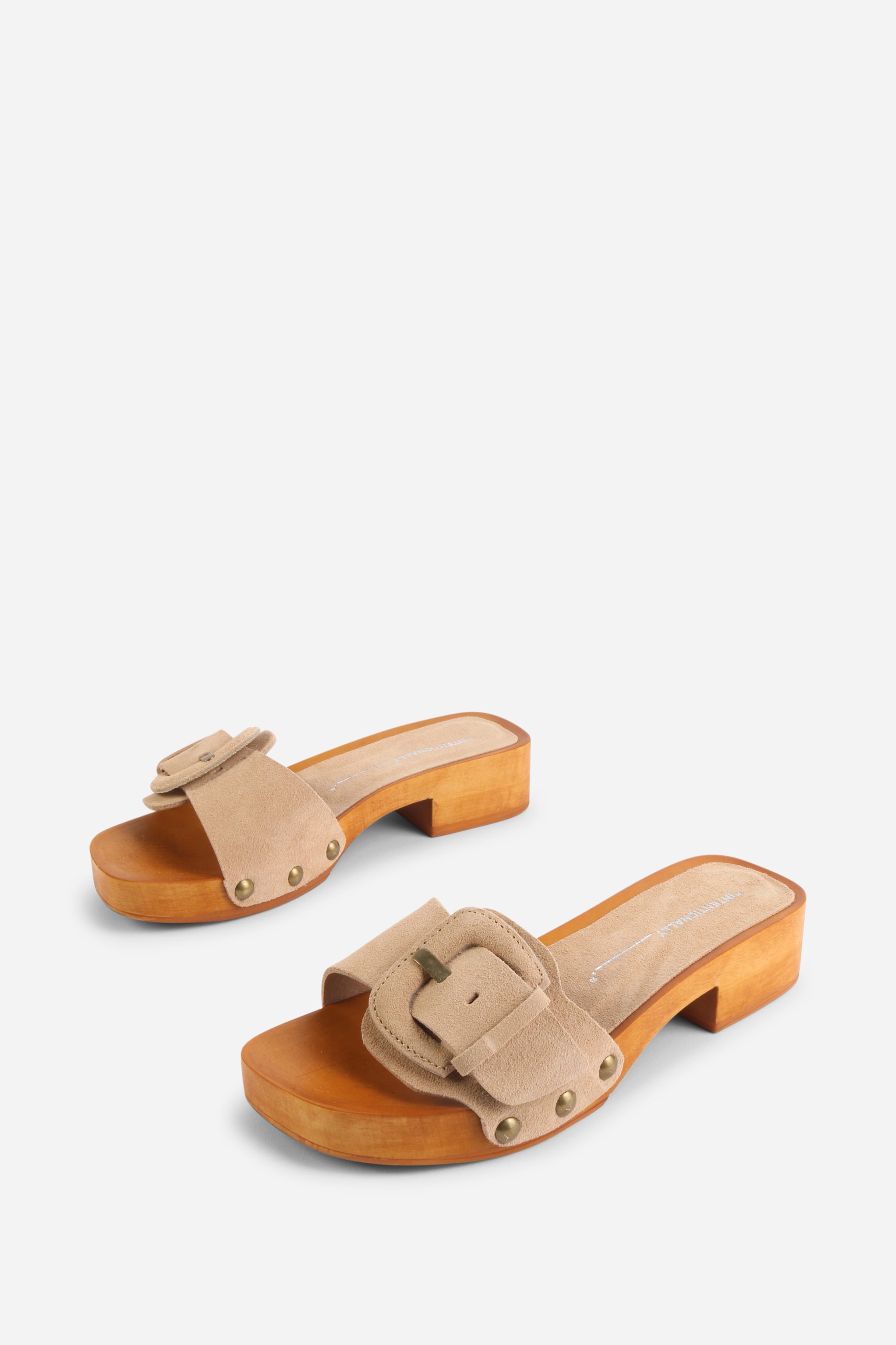 MAR SUEDE CLOG – Intentionally Blank